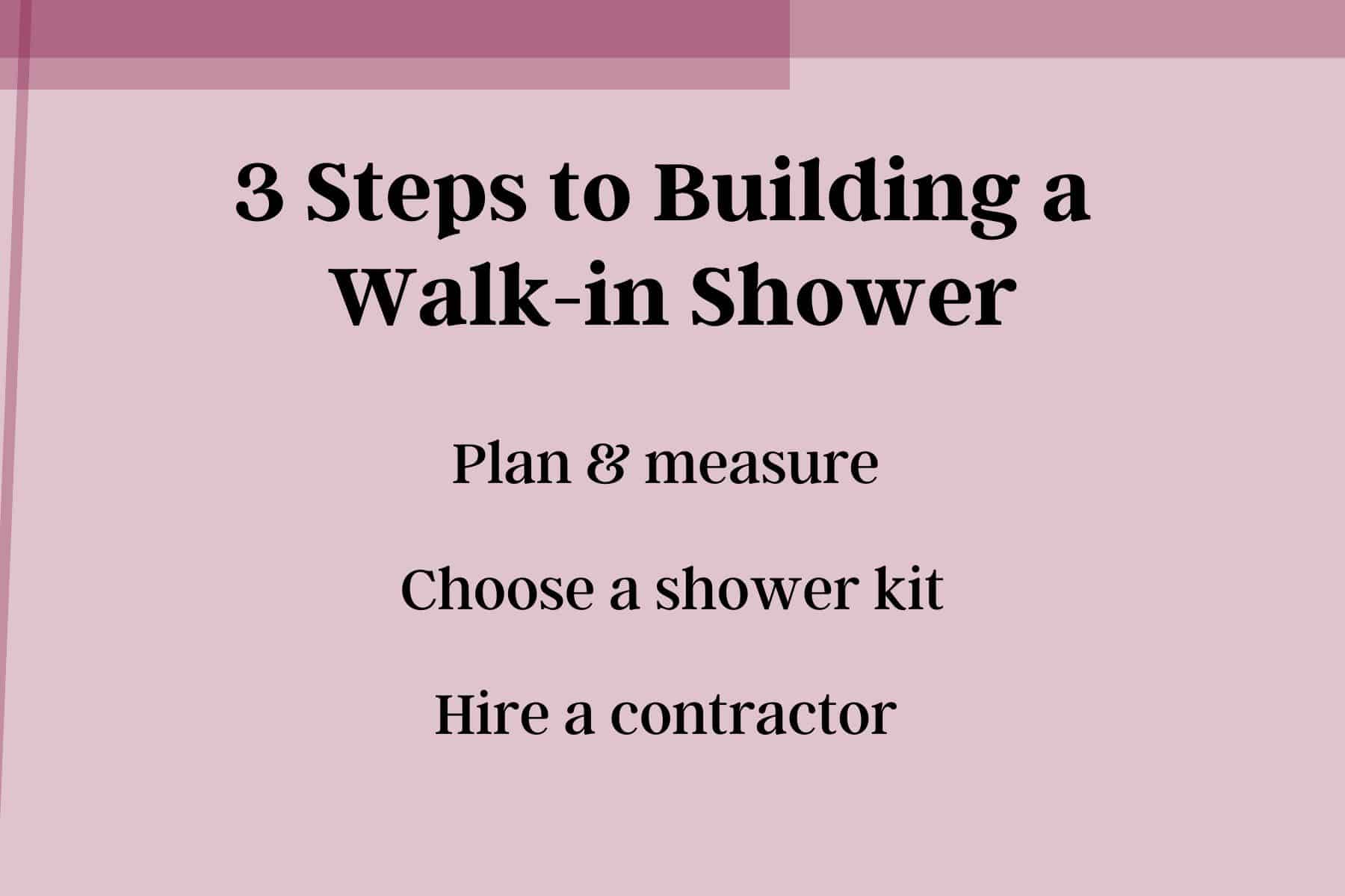 Everything You Need to Know about Walk-In Showers - Graber Supply